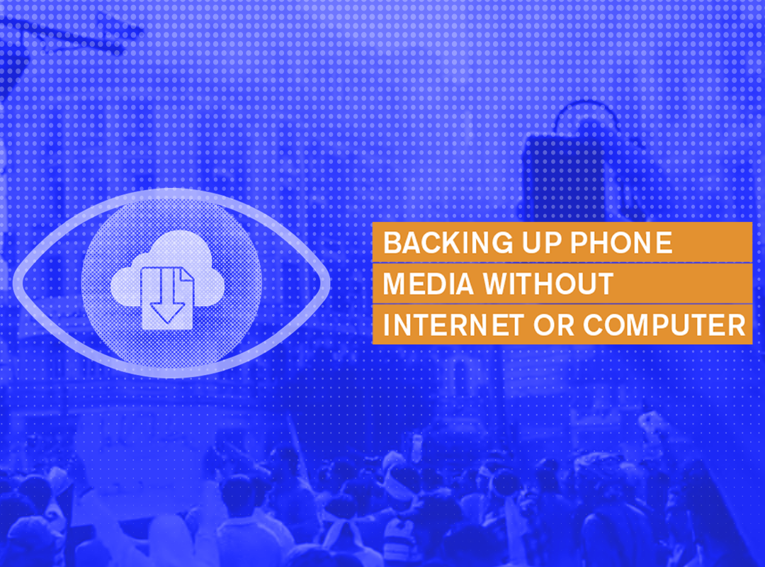 Backing Up Phone Media Without Internet or a Computer - Library