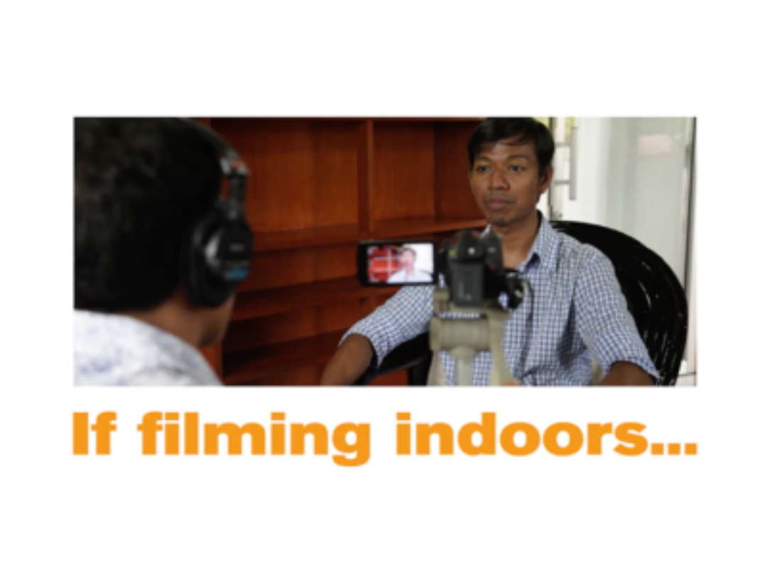 Interviewing Techniques: Practical Tips for Filming Indoors - Library