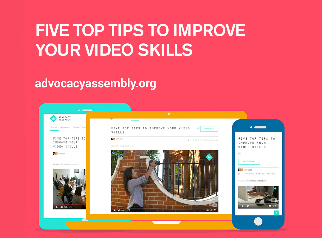 Five top tips to improve your video skills - Library